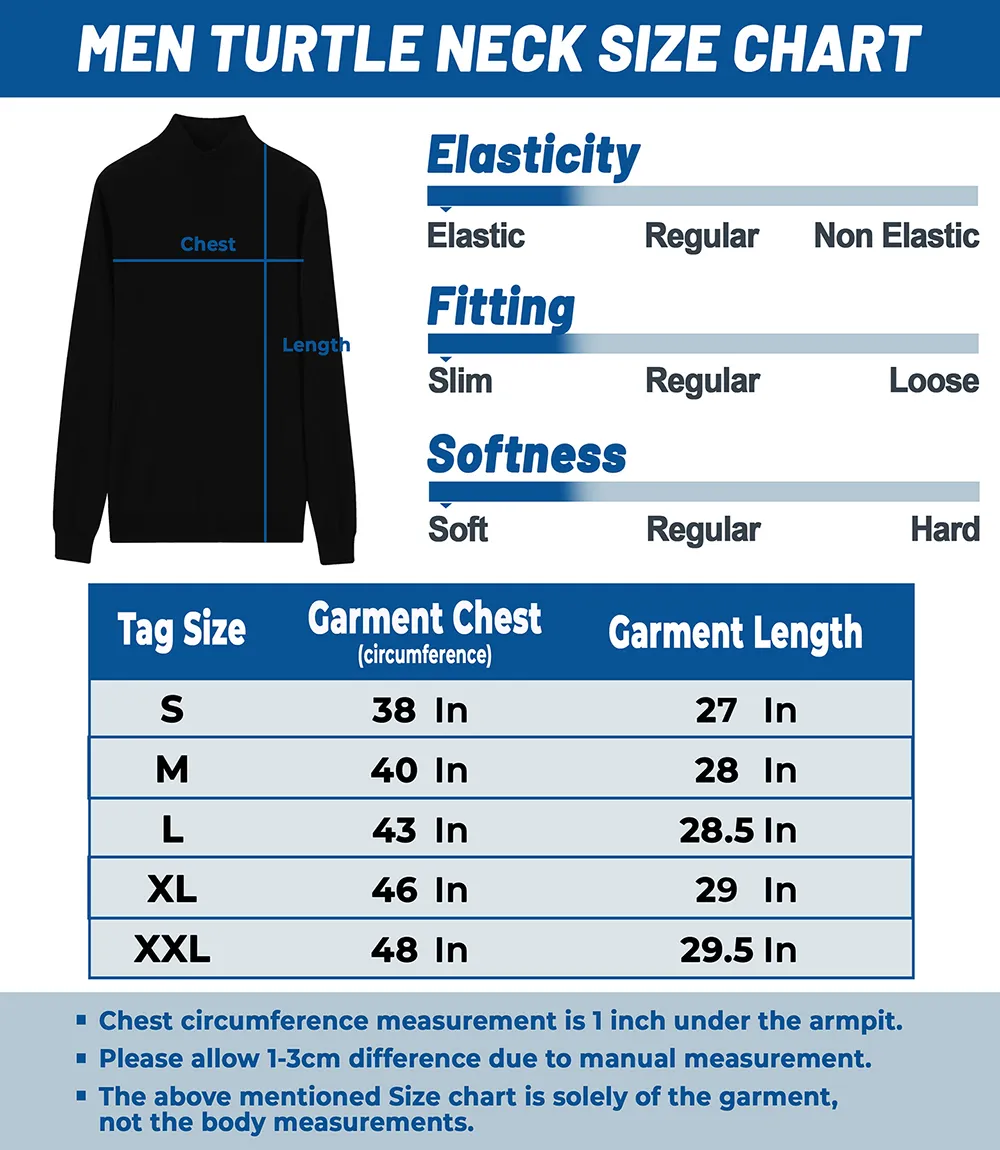 Long Sleeves Ribbed Turtleneck Knitted Shirt for Men - Urban Buck